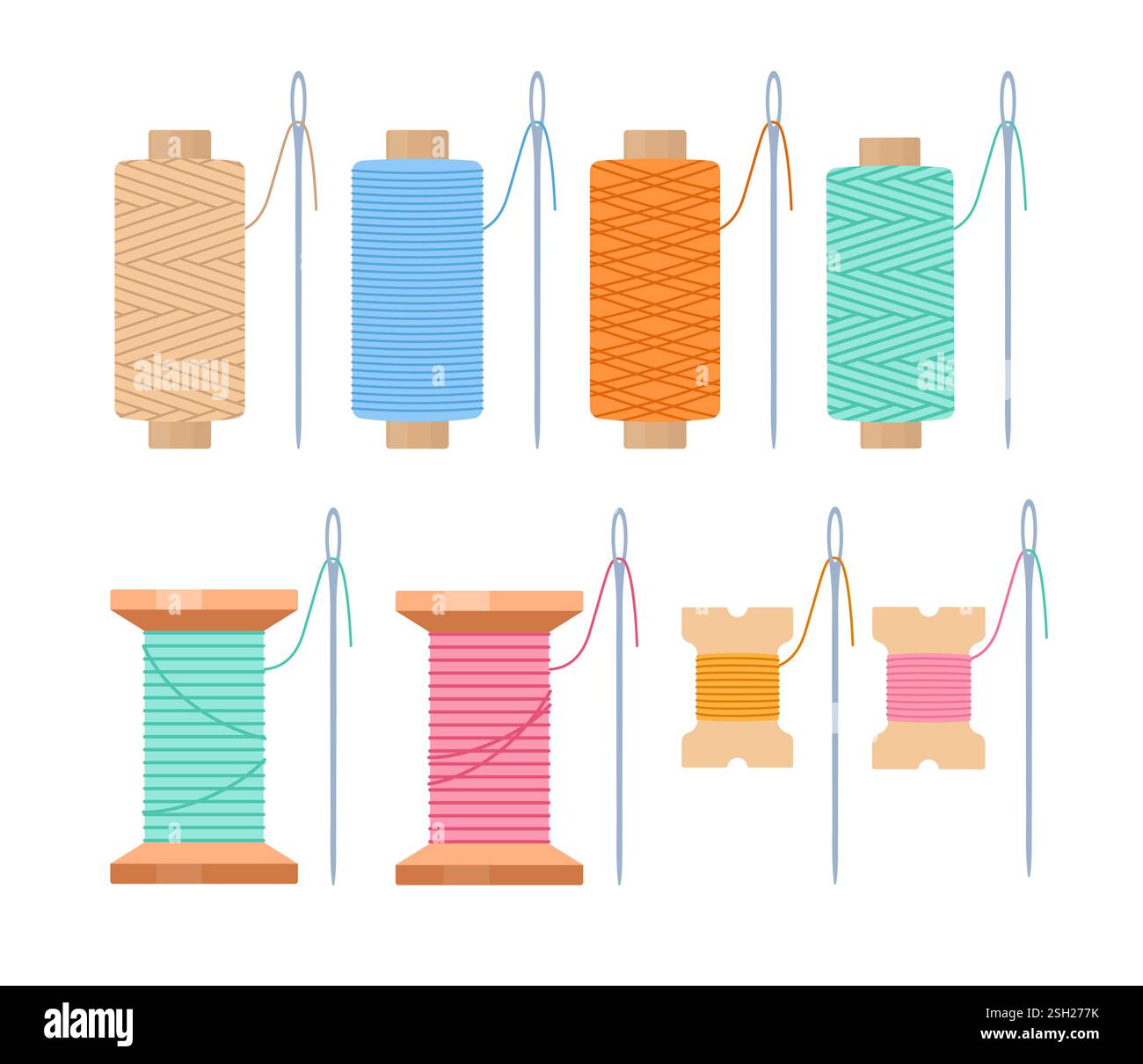 Wool rolls Stock Vector Images - Alamy