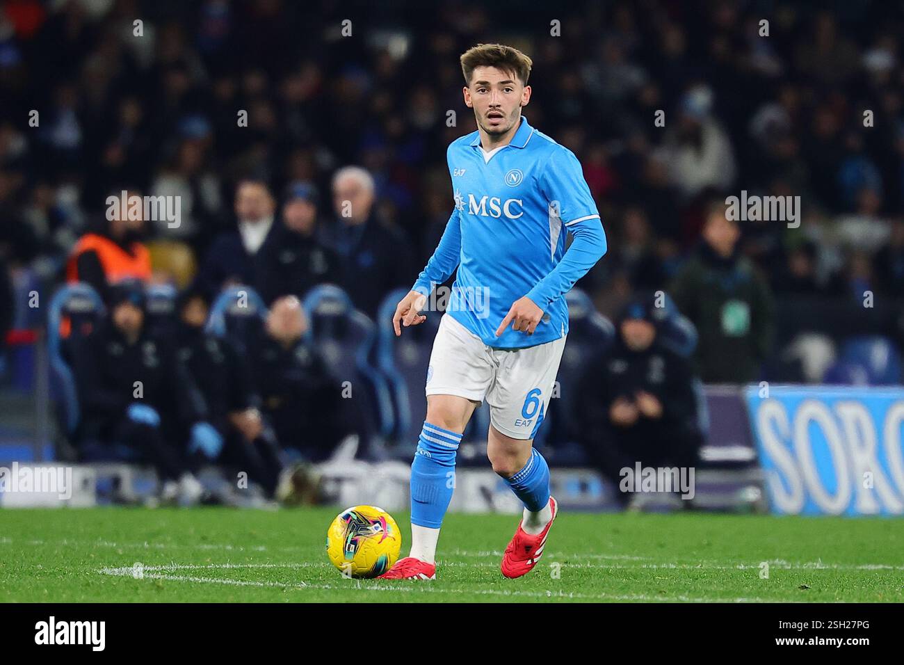 Billy Gilmour of SSC Napoli during the Serie A football match between ...