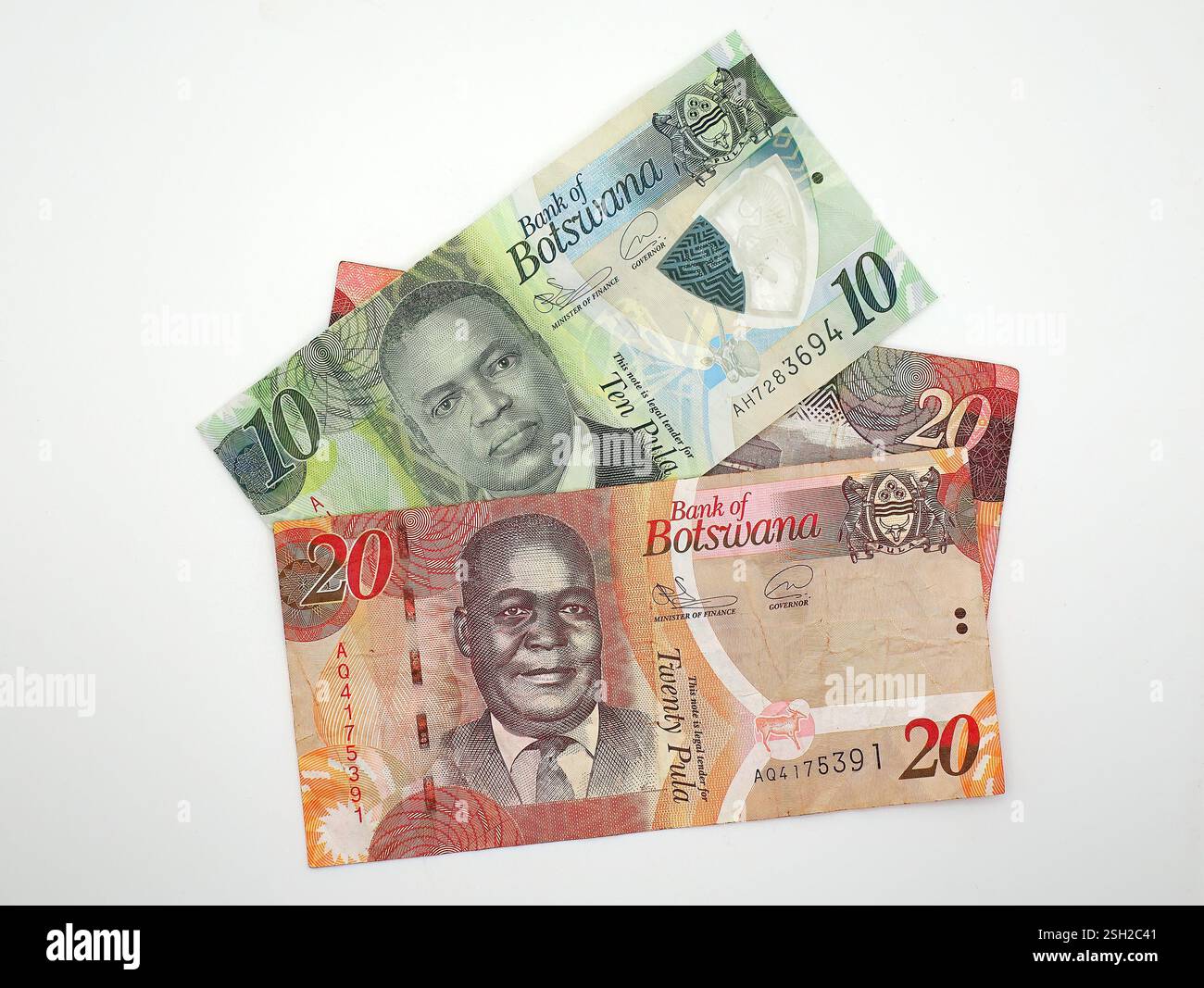 pula banknotes, Botswana, Africa Stock Photo - Alamy