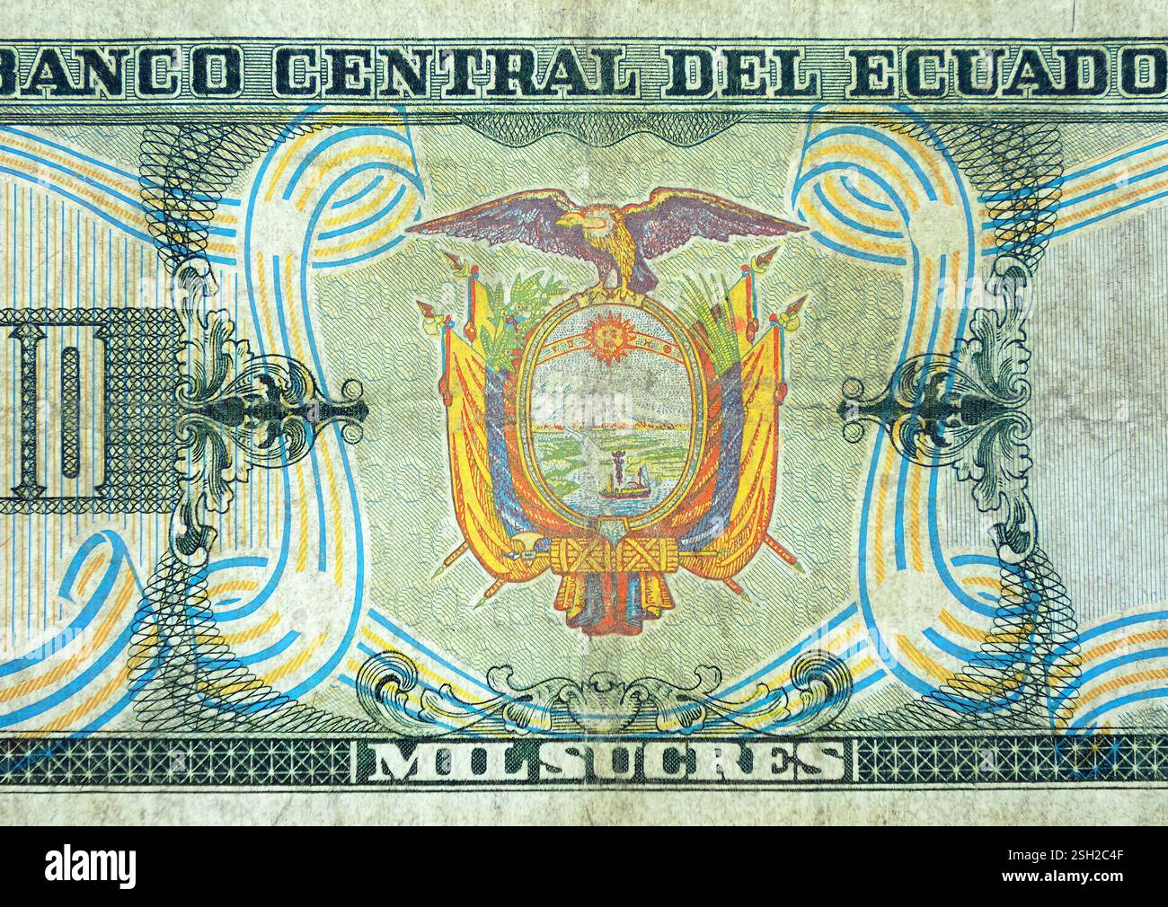 1000 sucres banknote, Ecuador, South America Stock Photo - Alamy