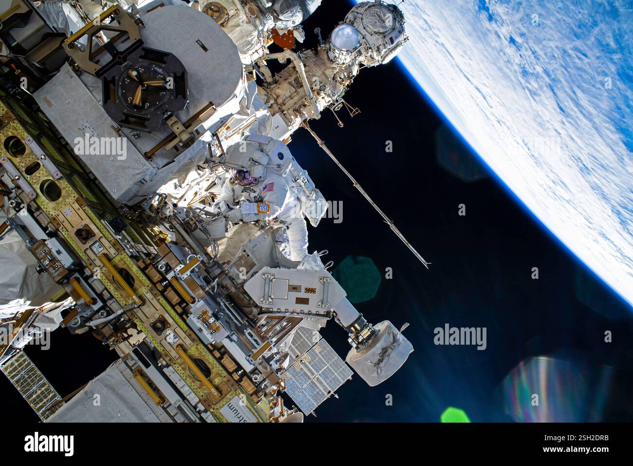 ISS - 30 January 2025 - NASA astronaut and Expedition 72 Commander Suni ...