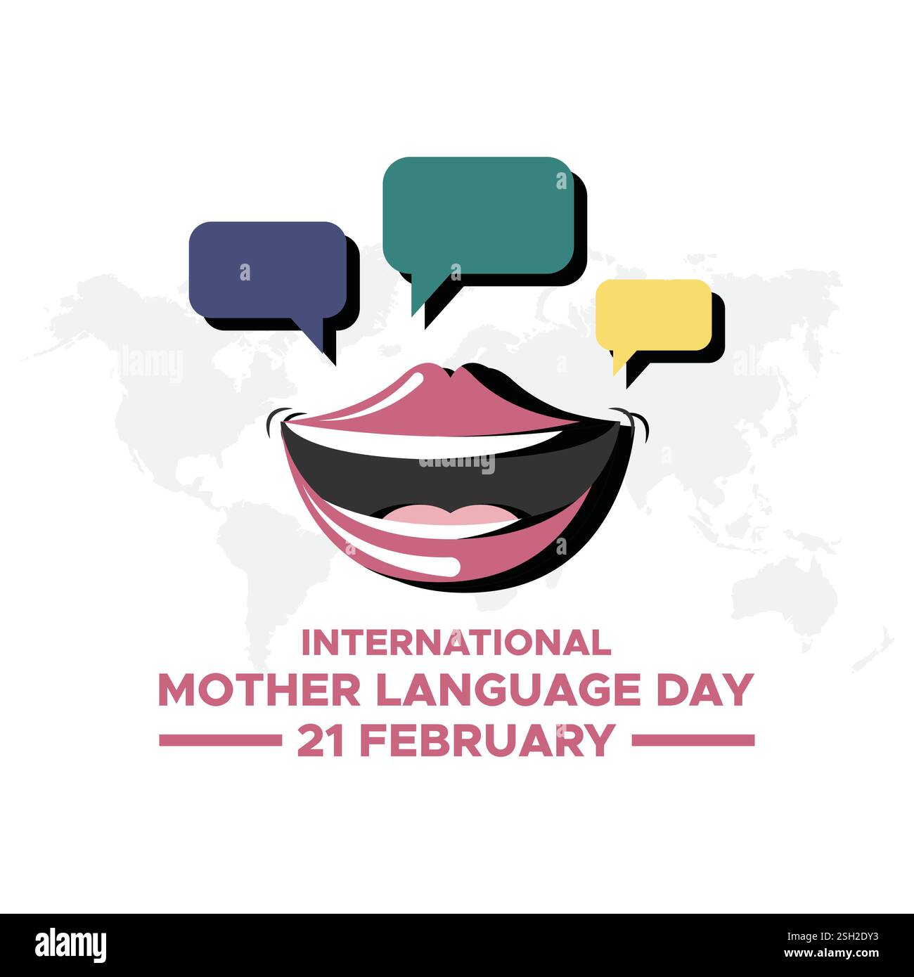 Happy International Mother Language Day. 21 February, International ...