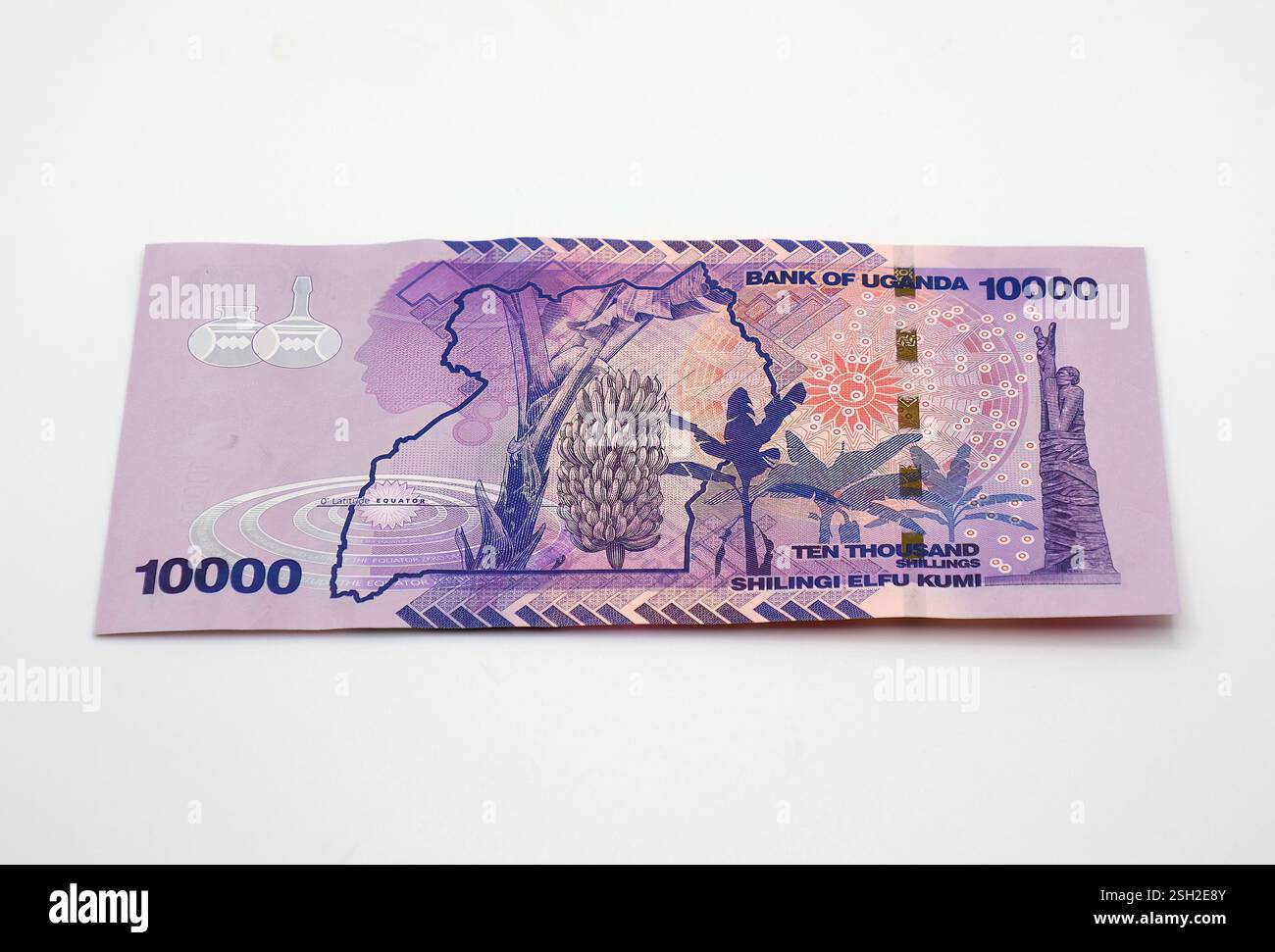 10 000 Shilling banknote, Ugandan shilling, UGX, Uganda, East Africa ...
