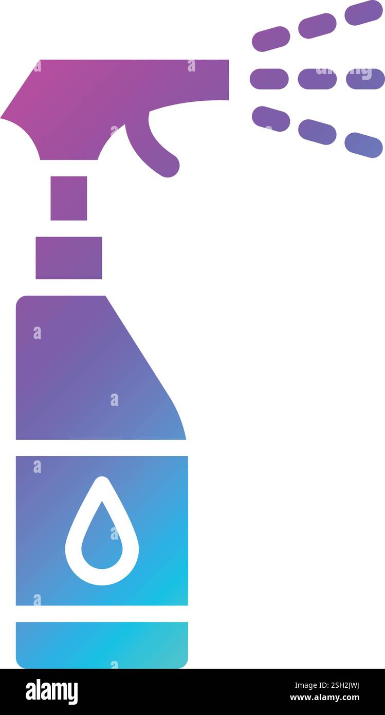 Spray icon modern line Stock Vector Images - Alamy