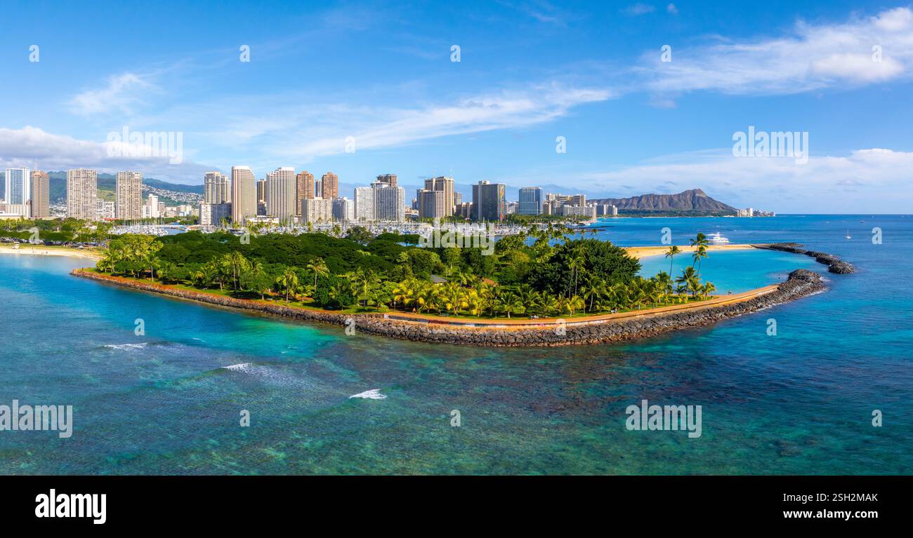 Stunning view diamond head hi-res stock photography and images - Alamy
