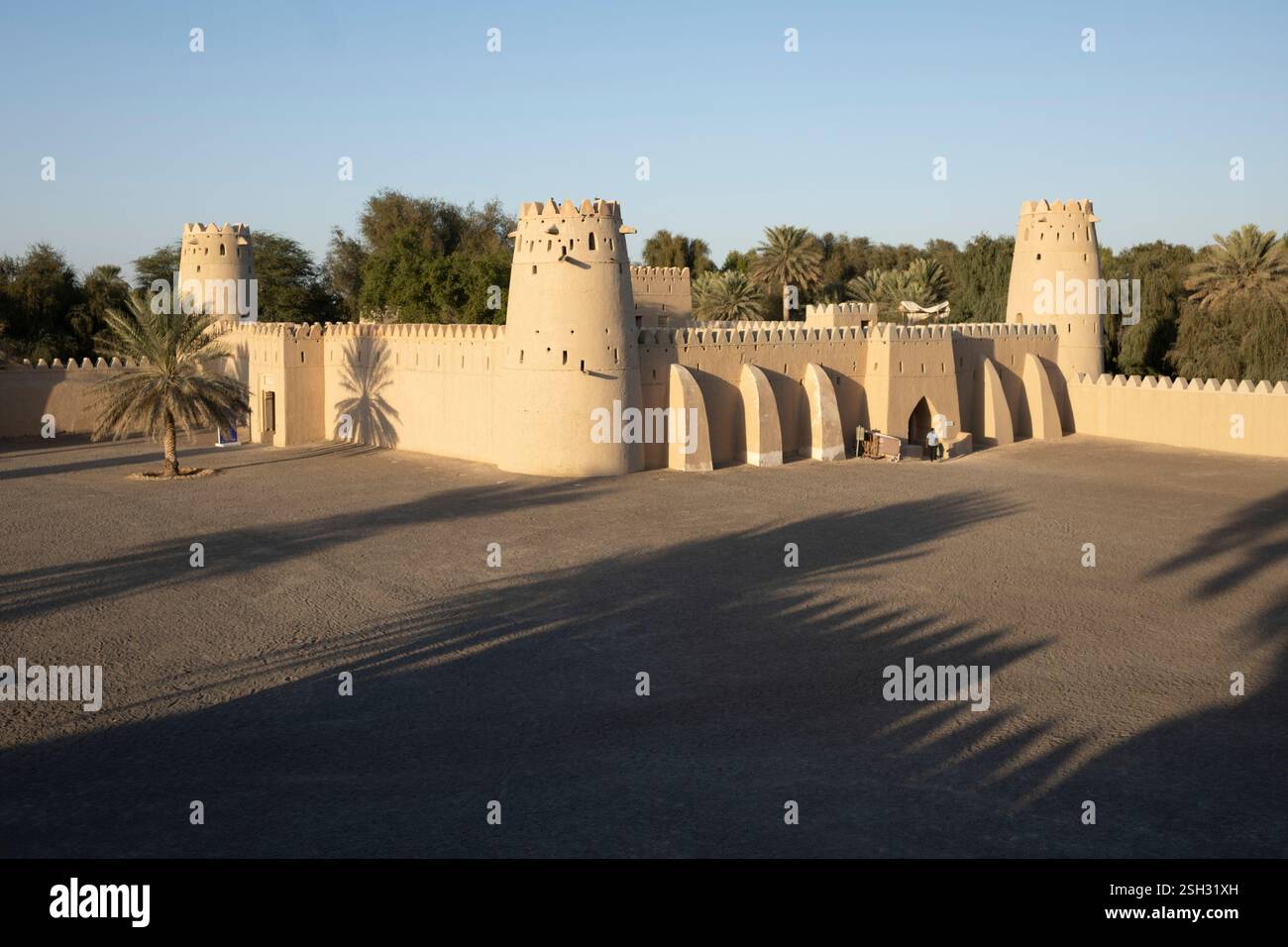 Al Ain, United Arab Emirates. 23rd Jan, 2025. View from the watchtower ...