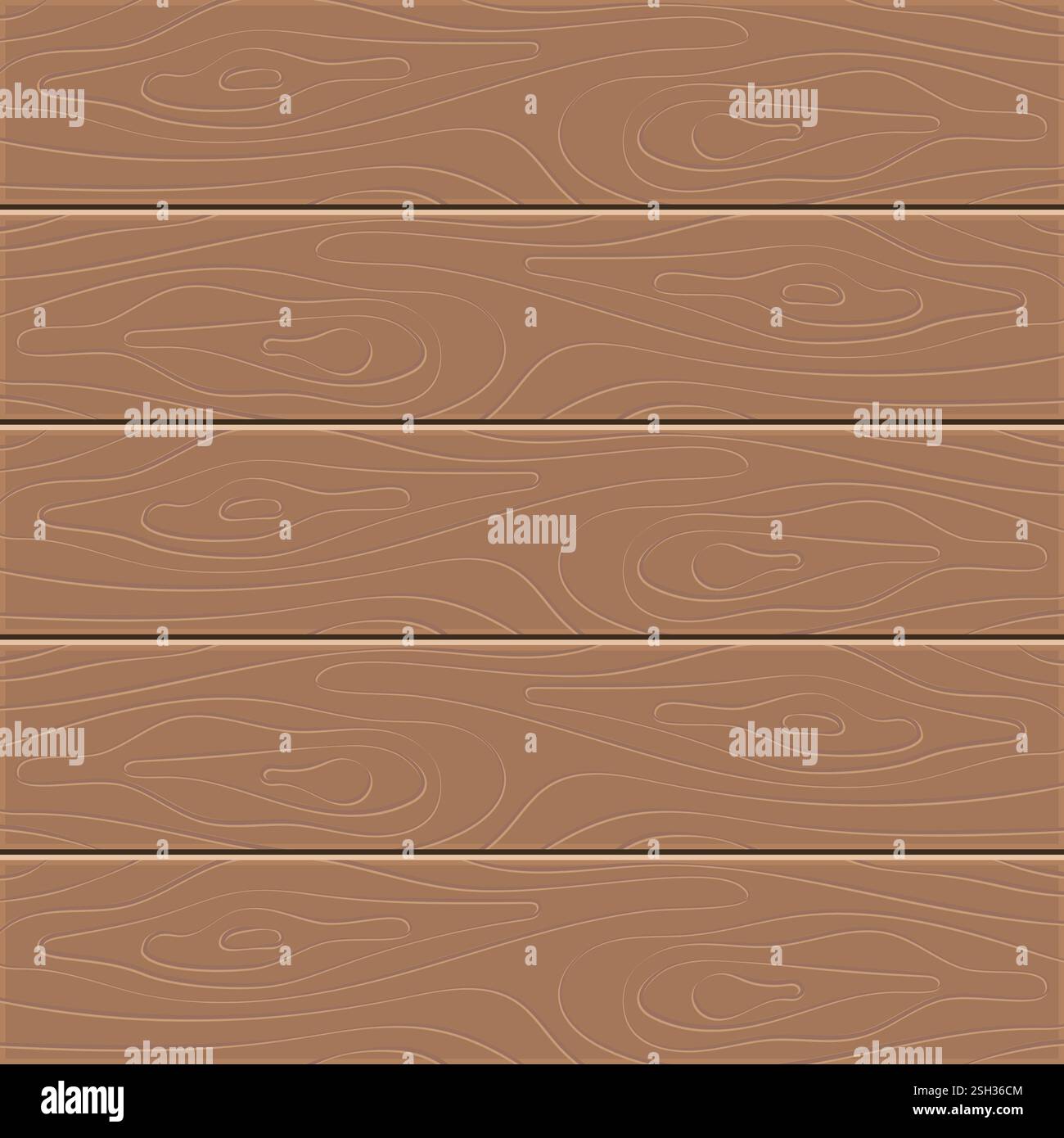 Wood texture background. Five wooden boards in flat design. Vector ...