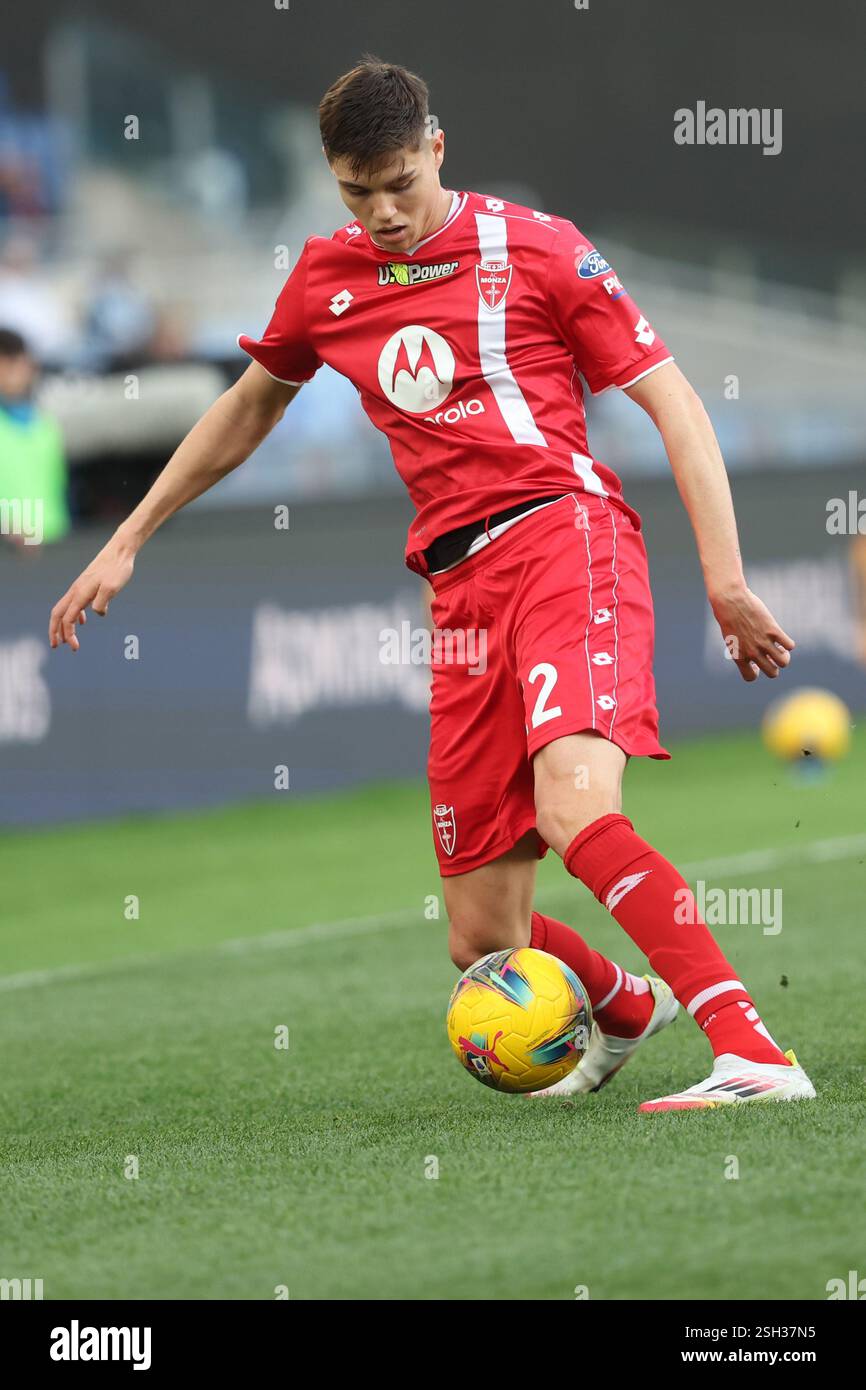 Rome, Italy. 09th Feb, 2025. Tomas Palacios of Monza seen in action ...