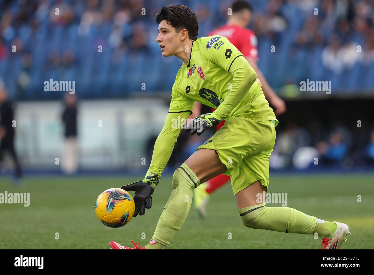 Rome, Italy. 09th Feb, 2025. Semuel Pizzignacco of Monza seen in action ...