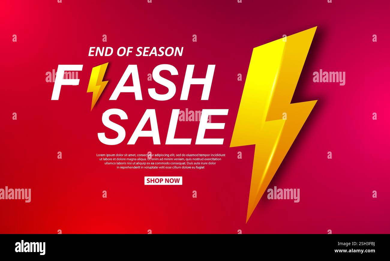 Flash sale poster. Flash deals sales, and flash deals offer discounts ...