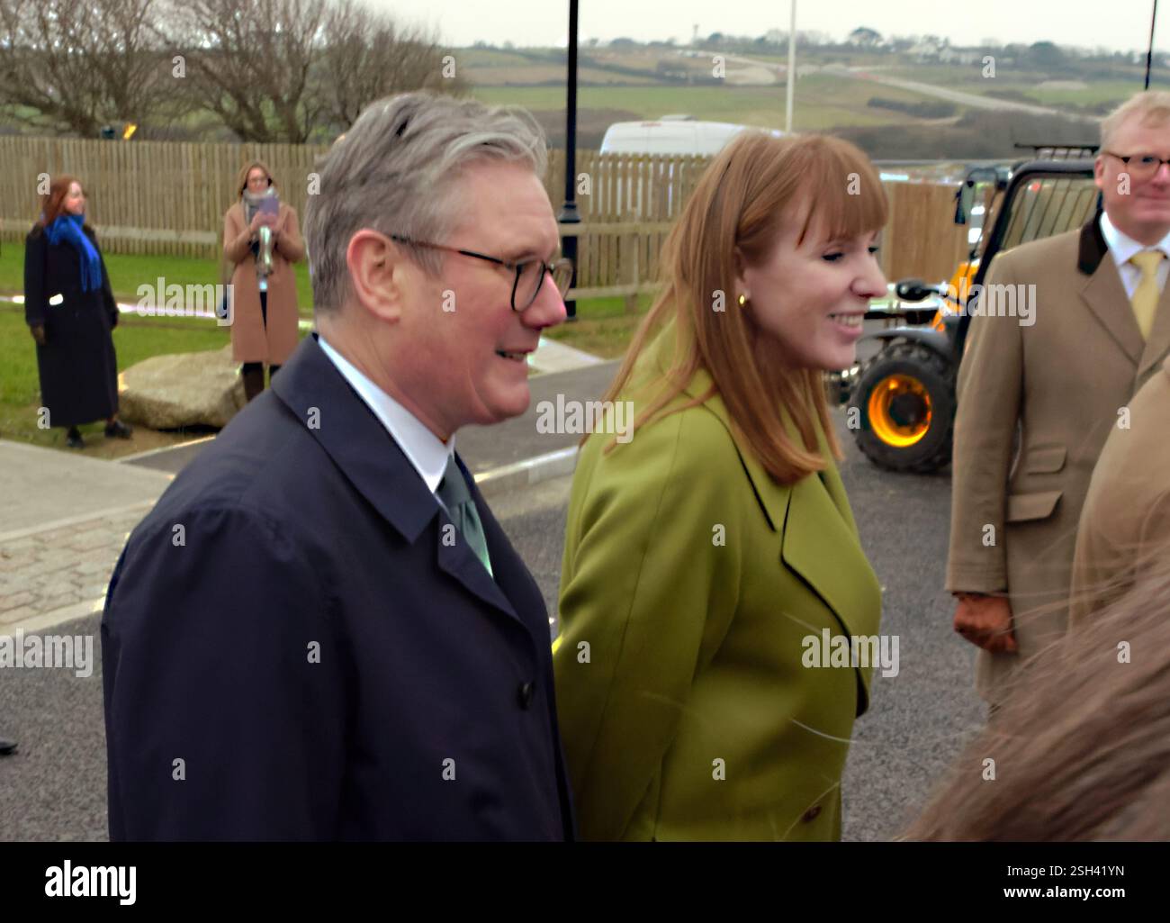 The king with starmer and rayner hi-res stock photography and images ...