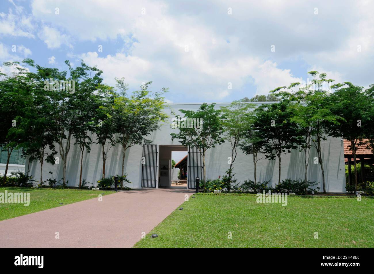 The old Changi prison is a war memorial chapel and museum illustrating ...