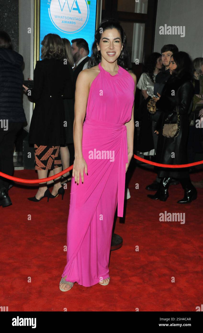 London, UK. 09th Feb, 2025. Aimie Atkinson at the WhatsOnStage Awards ...