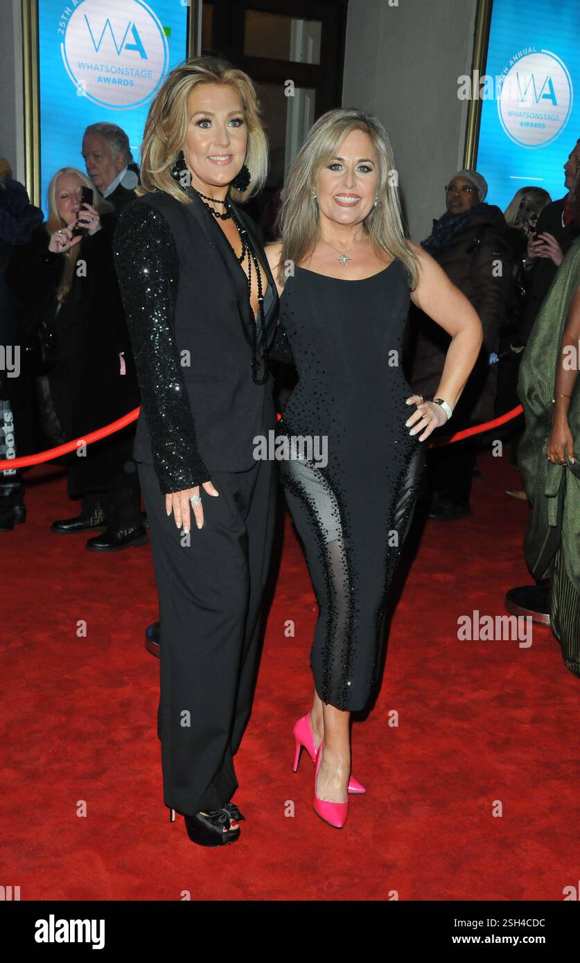 London, UK. 09th Feb, 2025. Mazz Murray and Gina Murray at the ...