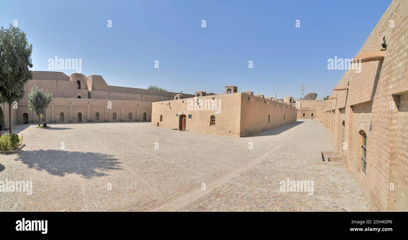The Qala Ikhtyaruddin or Citadel of Herat fort located in the center of ...
