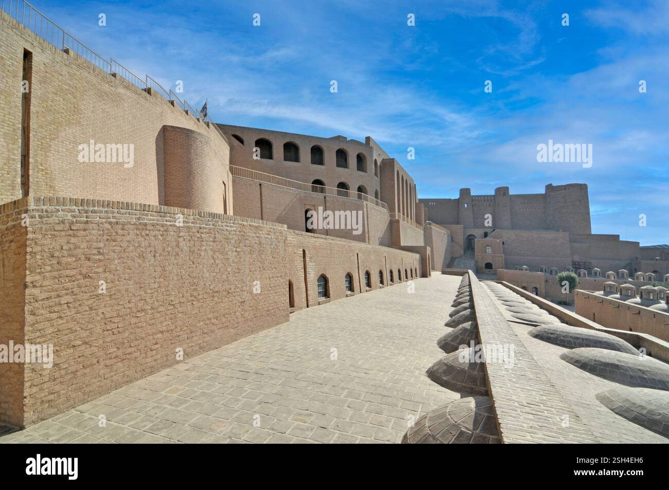 The Qala Ikhtyaruddin or Citadel of Herat fort located in the center of ...