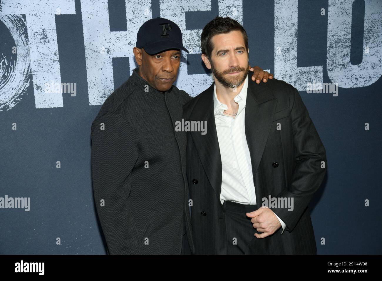 New York, USA. 10th Feb, 2025. (L-R) Denzel Washington and Jake ...
