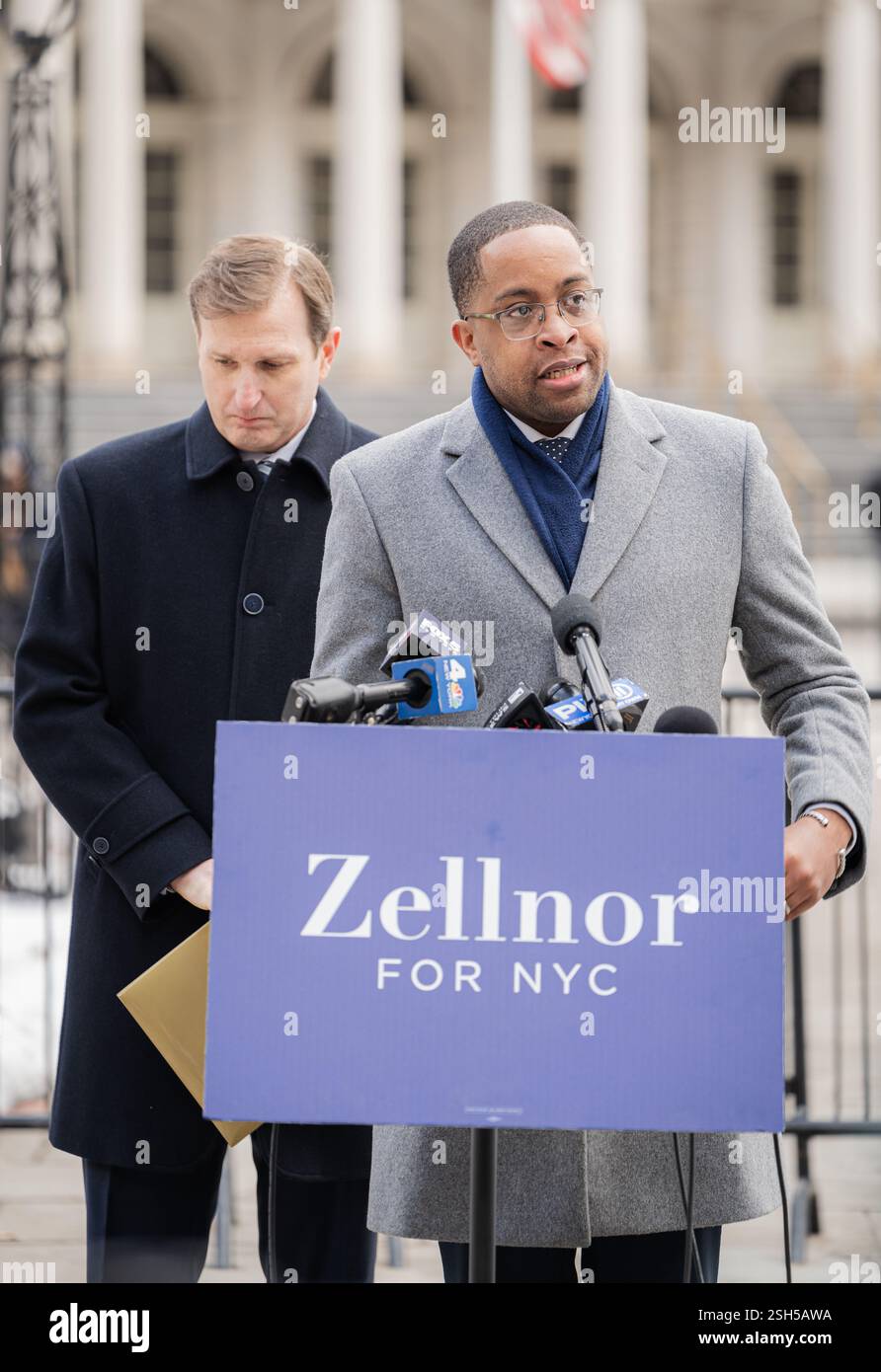 New York Ciy, USA. 10th Feb, 2025. U.S. Representative Dan Goldman ...