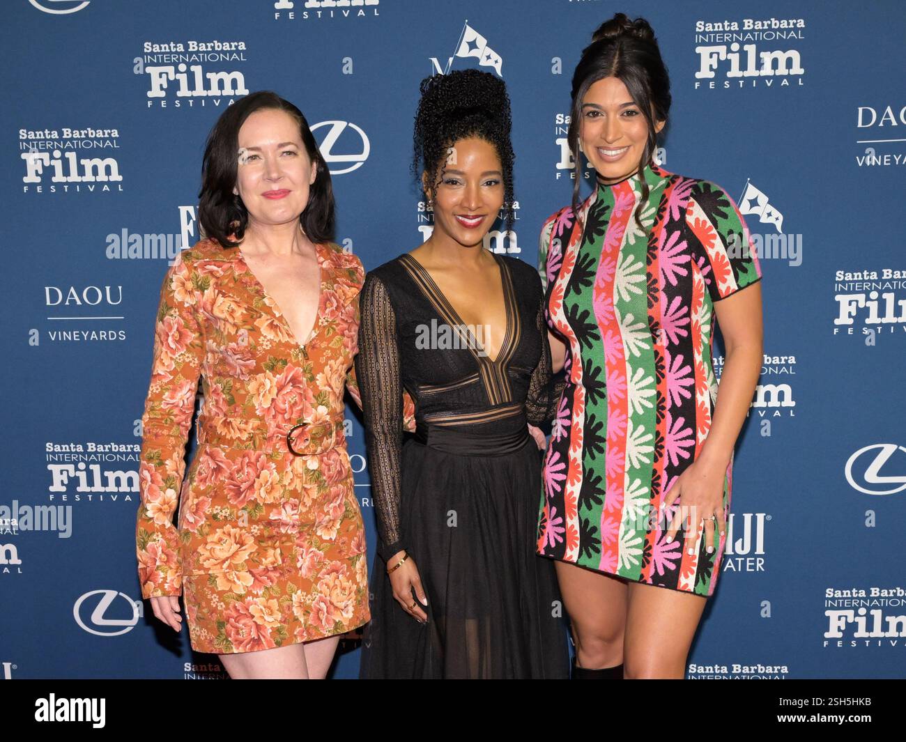 Santa Barbara, California, USA. 09th Feb, 2025. Bel Deliá, Noree ...