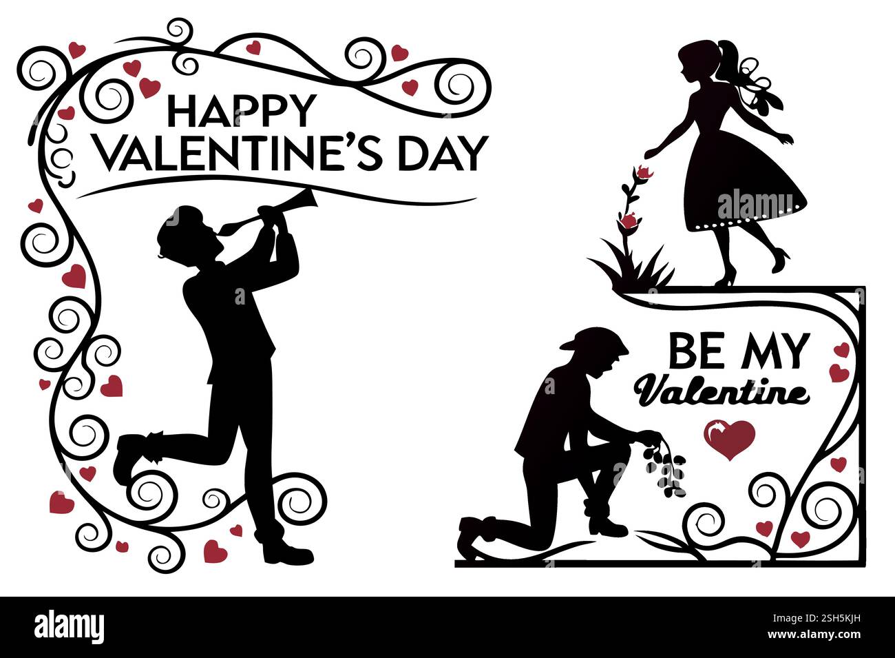 Moment of invitation Stock Vector Images - Alamy