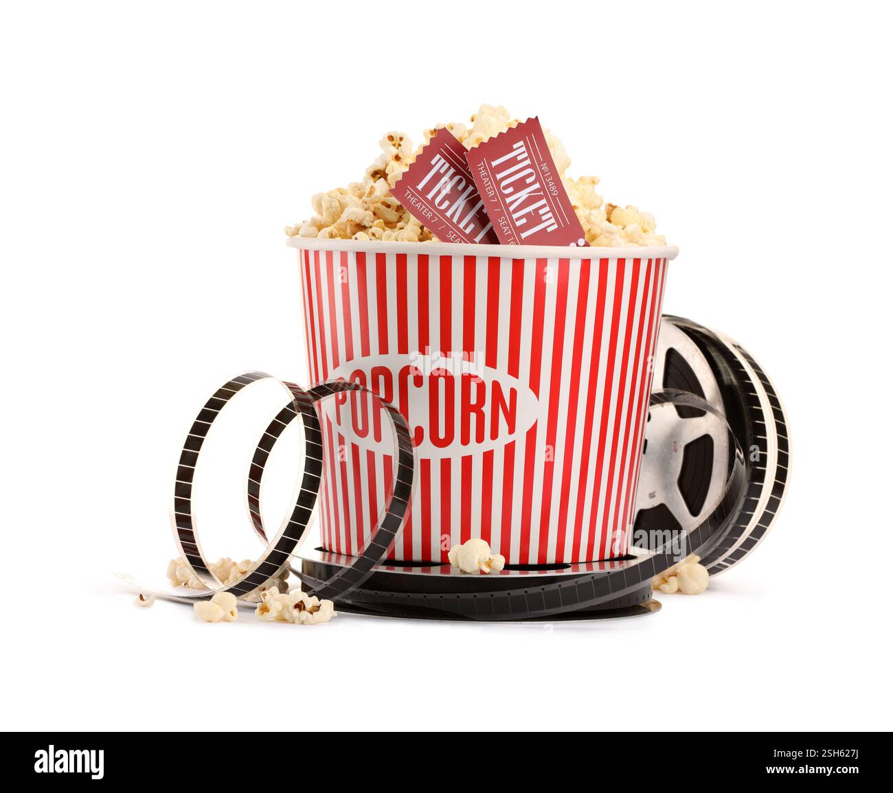 Cinema art movie watching Cut Out Stock Images & Pictures - Alamy