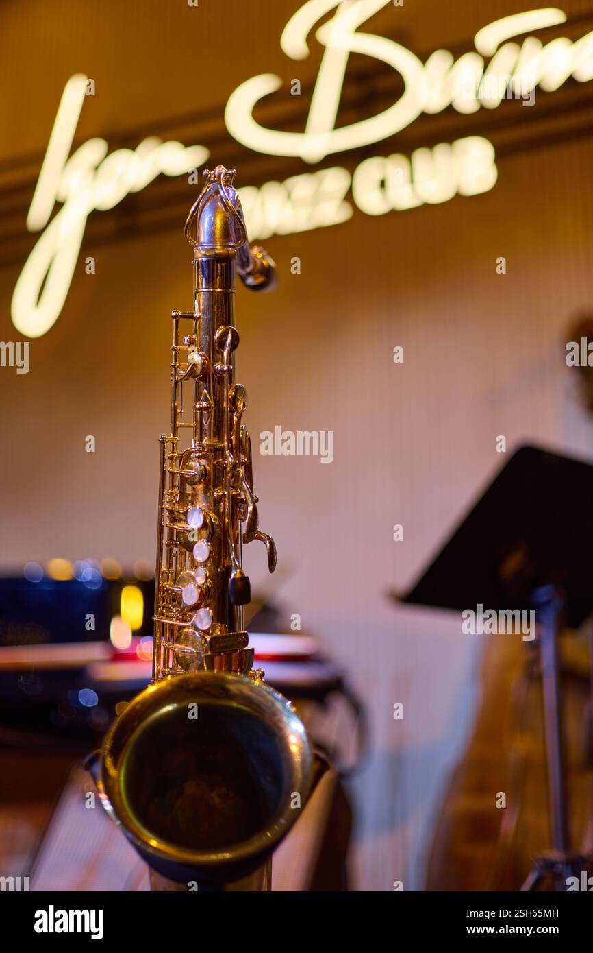 Russia, St.Petersburg, 08 February 2025: The stage of the famous Igor ...