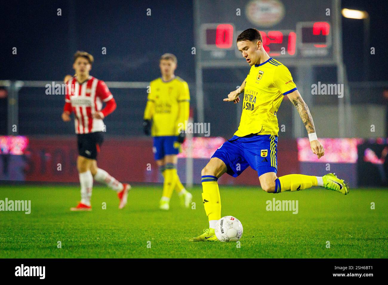 Eindhoven, Netherlands. 10th Feb, 2025. EINDHOVEN, 10-02-2025, PSV ...