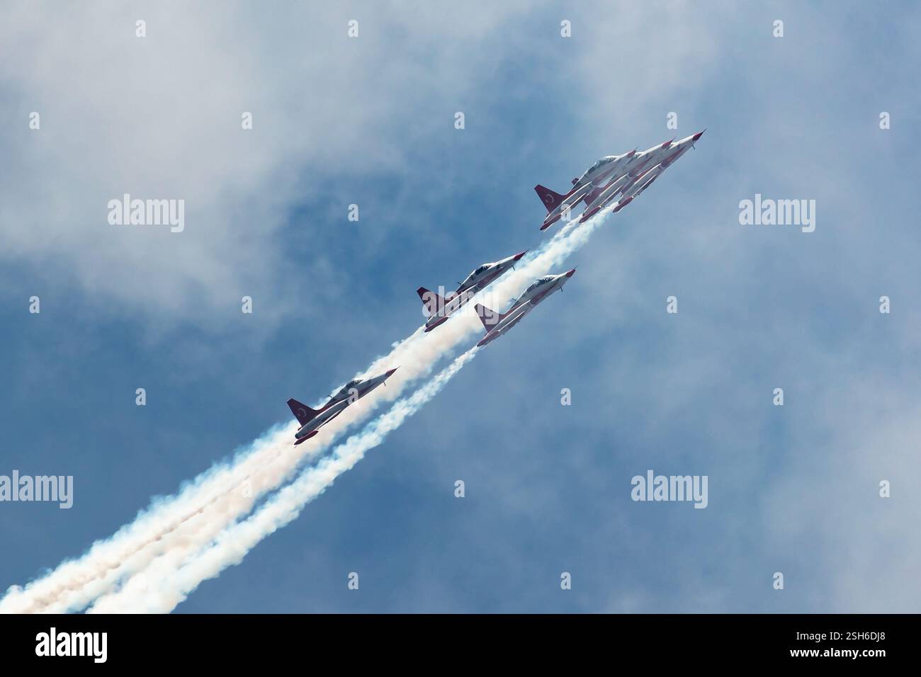 Kecskemet, Hungary - August 27, 2021: Turkish Air Force F-5 fighter jet ...
