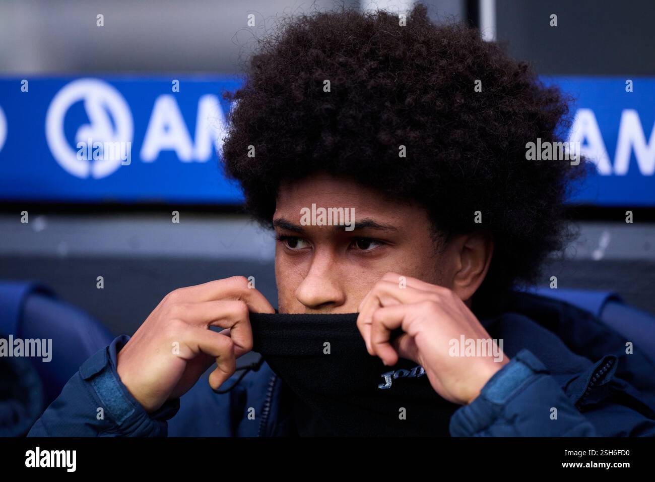 Peter Federico of Getafe CF looks on during the LaLiga EA Sports match ...