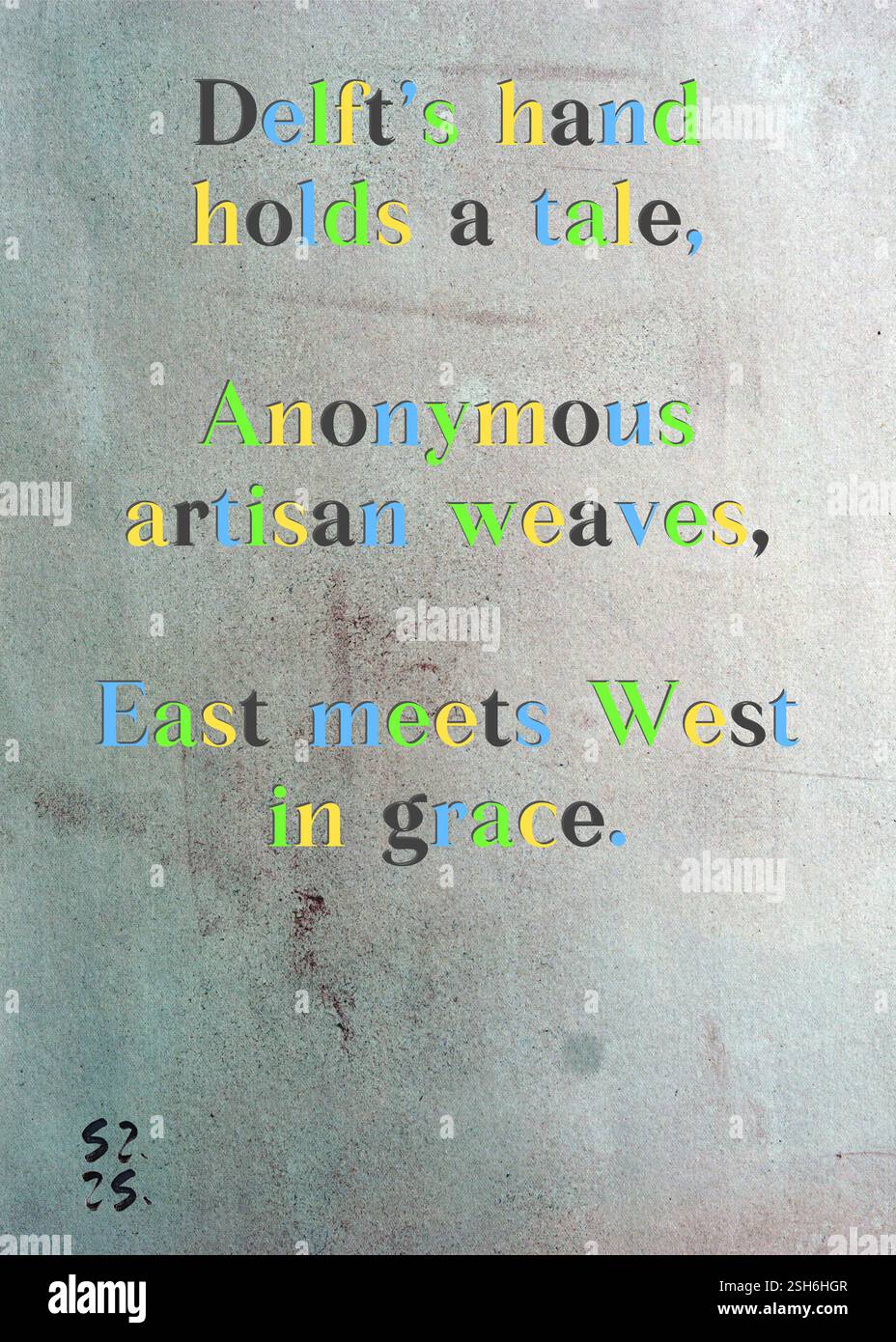 Delft's hand holds a tale, Anonymous artisan weaves, East meets West in ...