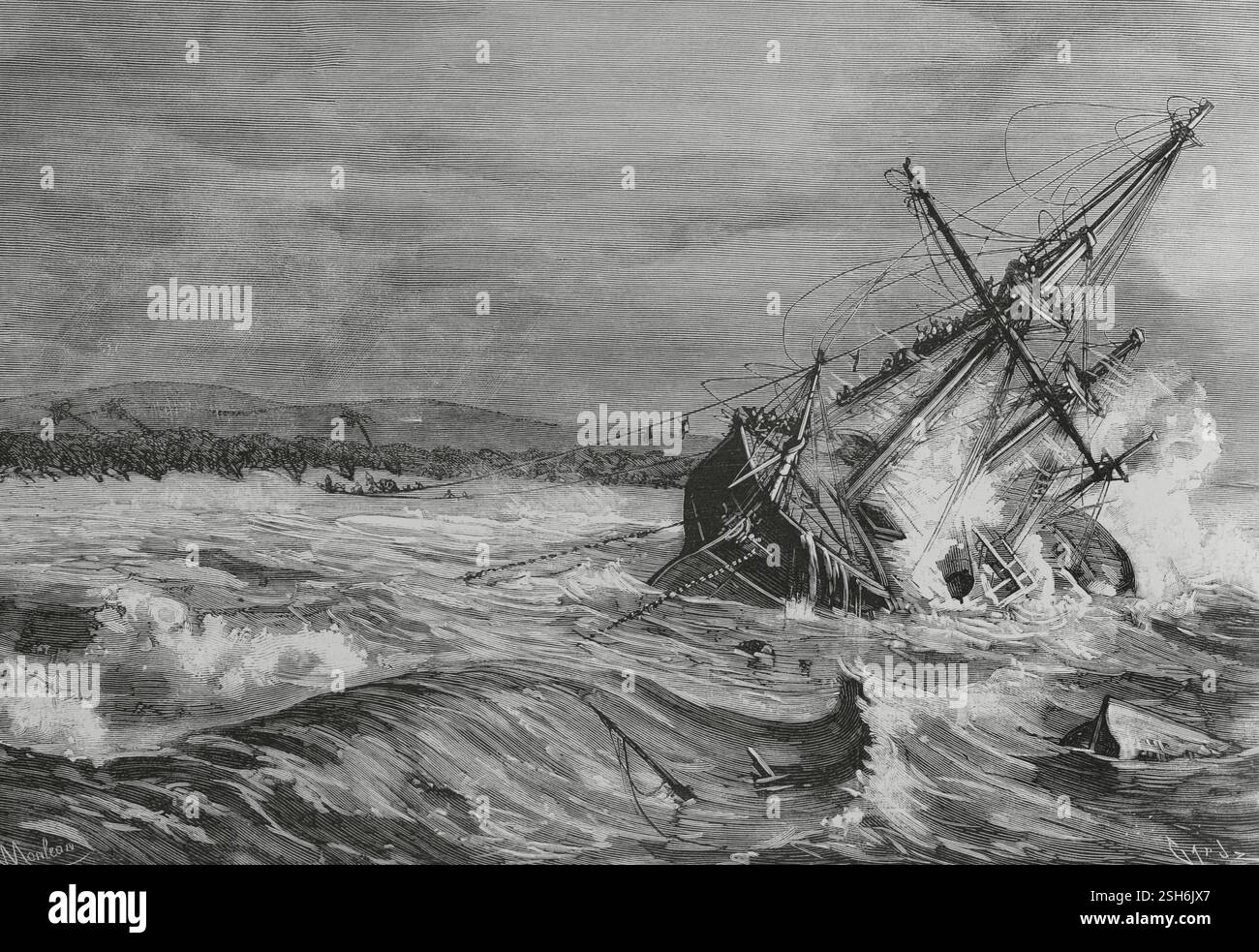 Gravina (1882). Iron-hulled, unarmoured cruiser. Shipwreck of the ...