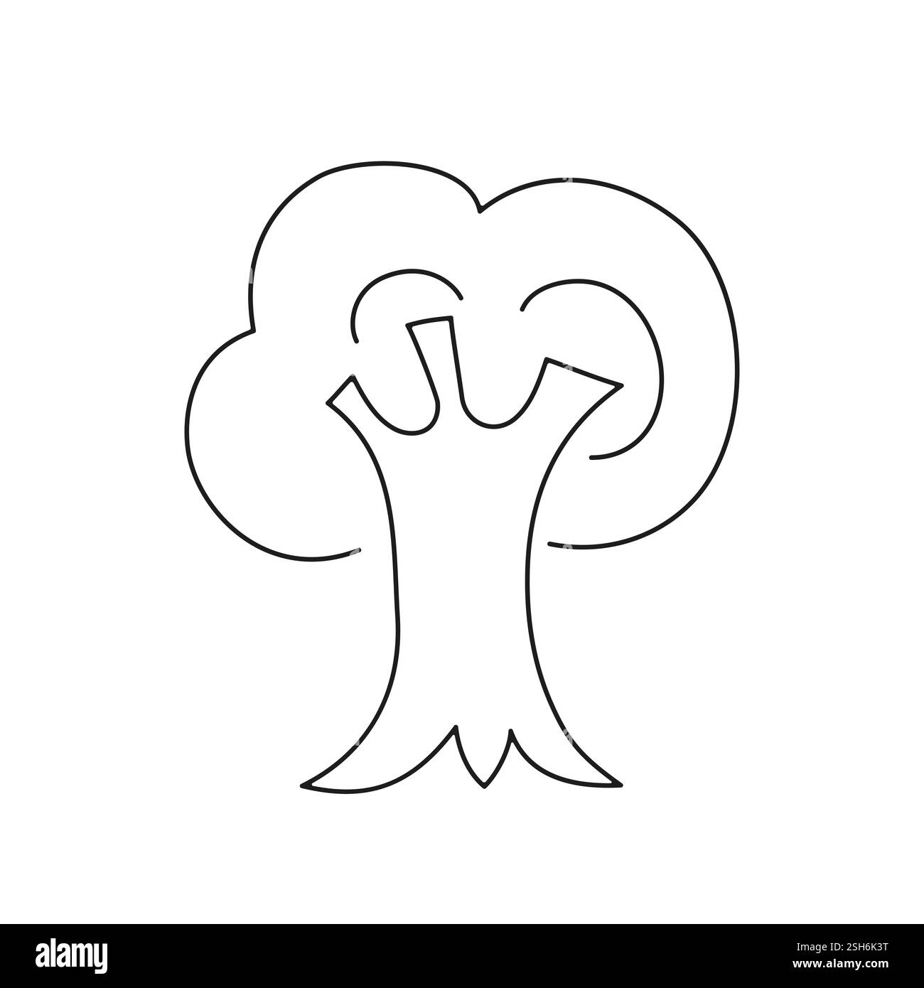 Tree of life line drawing hi-res stock photography and images - Alamy