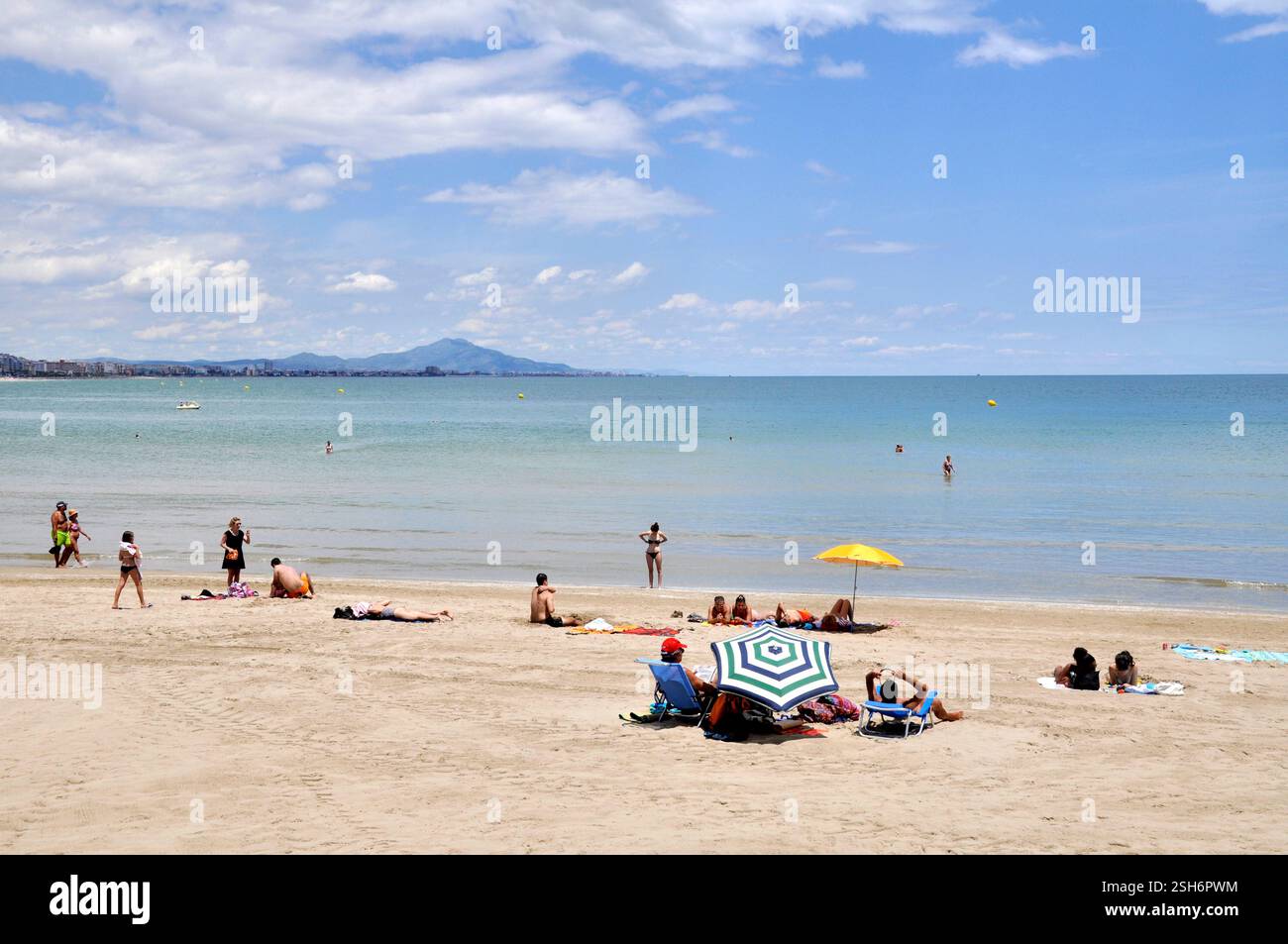 Peñíscola, North Beach (Playa Norte), Castellón de la Plana, Valencian ...