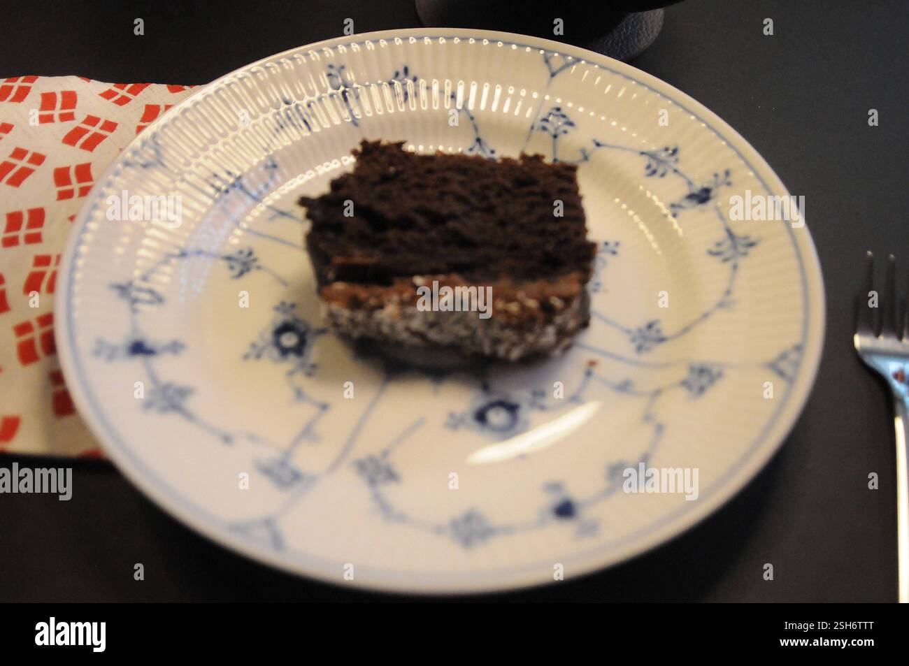 Copenhagen/ DenmarK/10 february 2025/Chcolate cake for family gethering ...