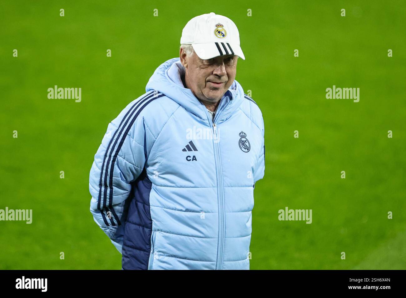 Carlo Ancelotti manager of Real Madrid during the UEFA Champions League ...