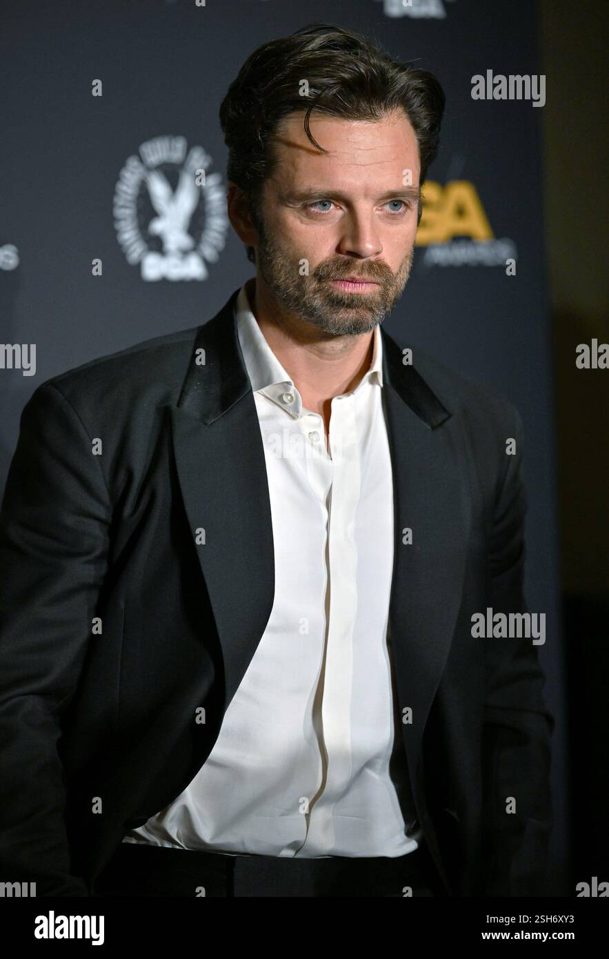 Beverly Hills, United States. 08th Feb, 2025. Sebastian Stan attends ...