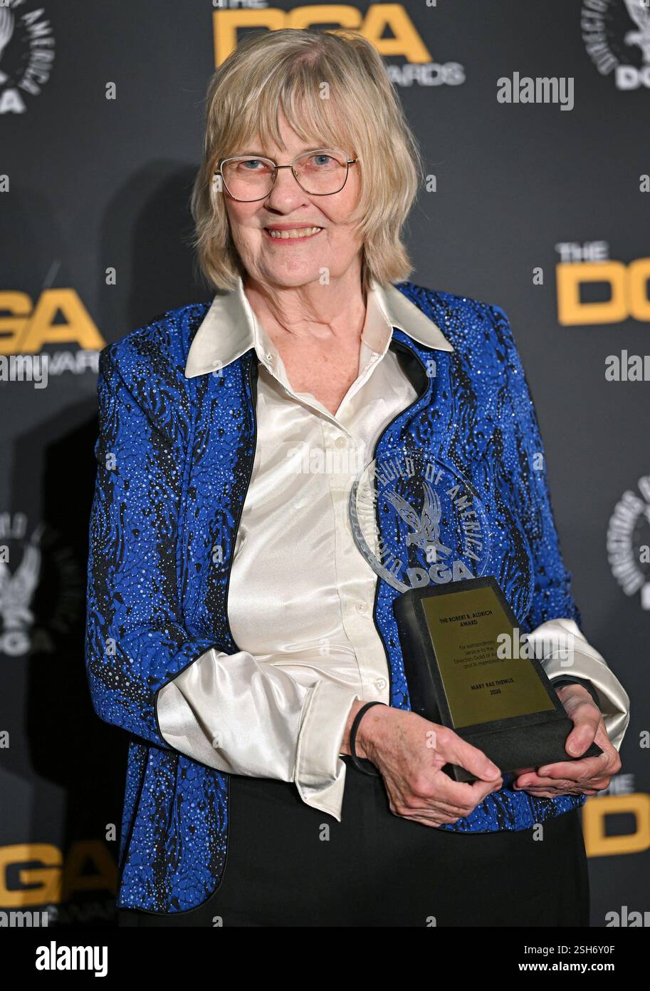 Mary Rae Thewlis is honored with the Robert B. Aldrich Service Award at ...