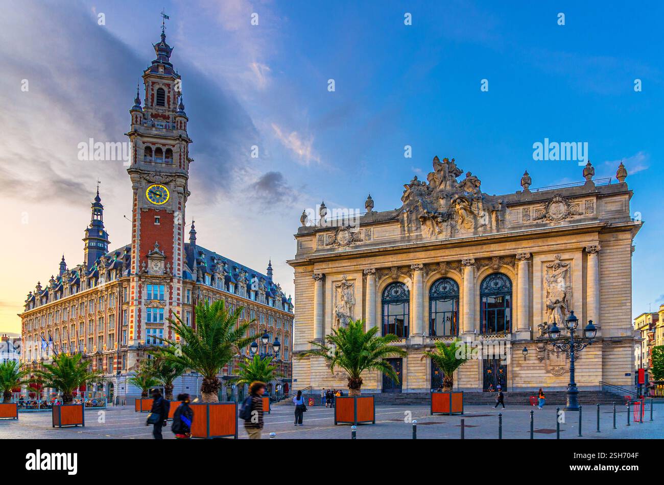 Lille Chamber of Commerce and Opera de Lille opera house theatre neo ...