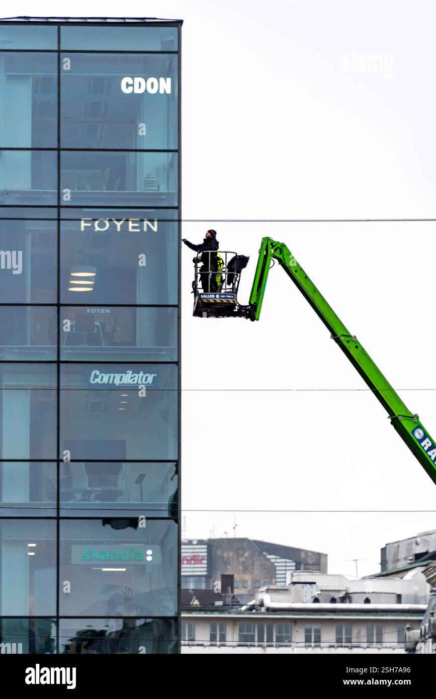 Winter Scenes at Malmo, Sweden Stock Photo - Alamy