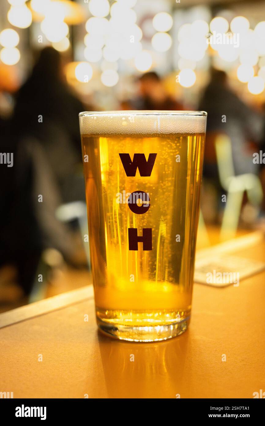 White Cloth Hall food and drink hall, Leeds Stock Photo - Alamy