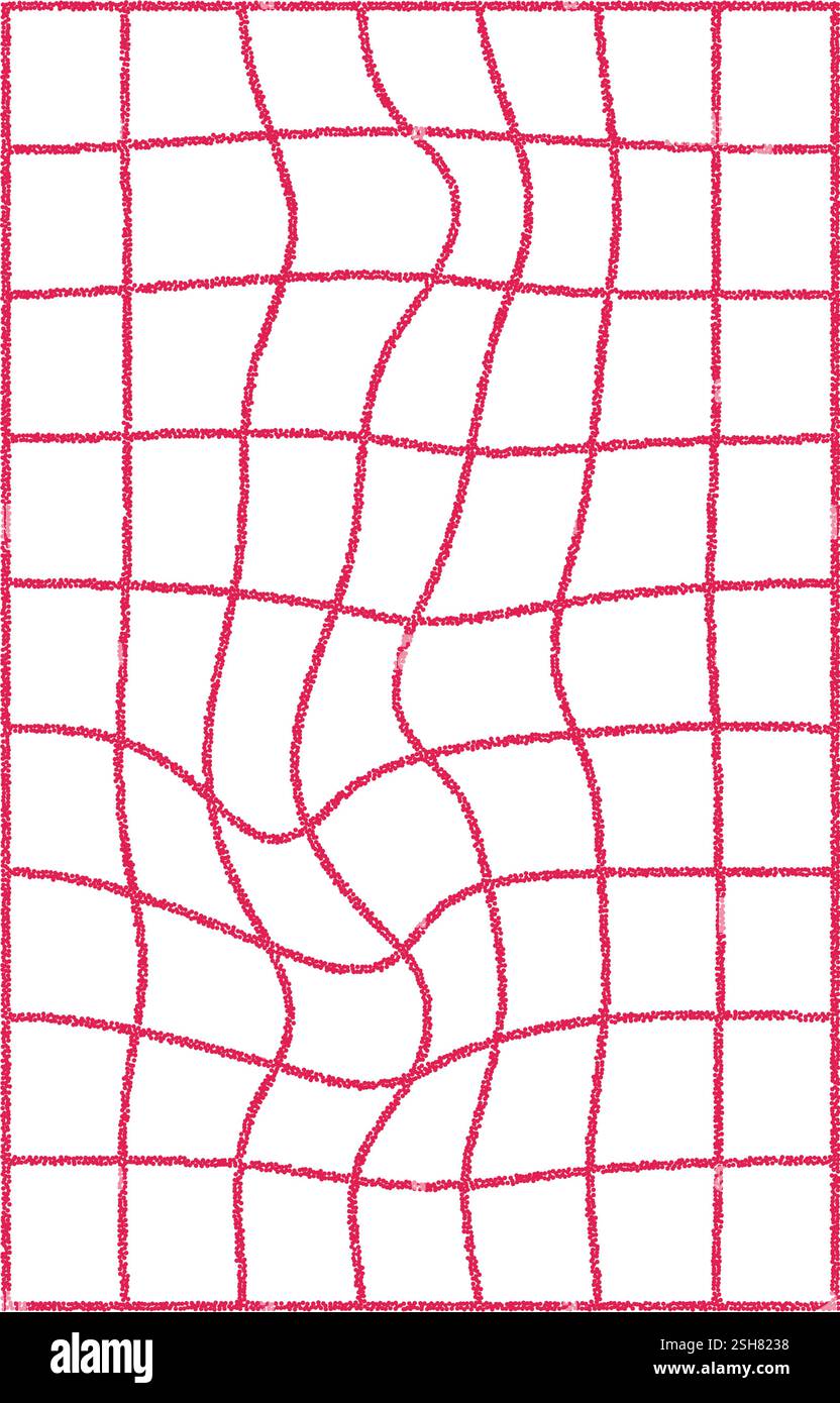 Y2k Grid Distortion grain grid. Noise Geometric background with a ...