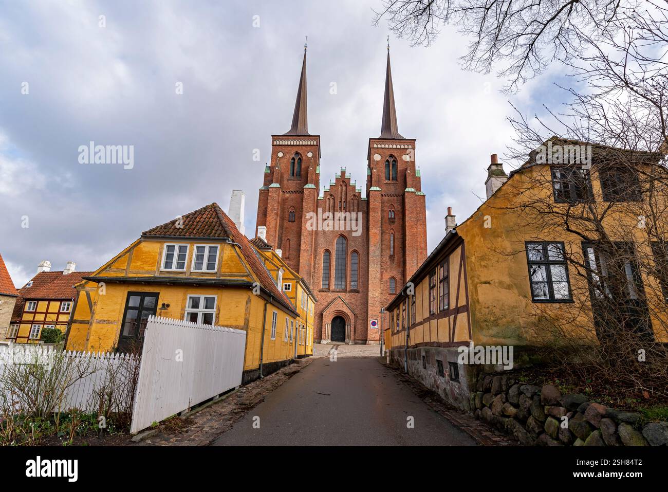 Winter Scenes at Roskilde, Denmark Stock Photo - Alamy
