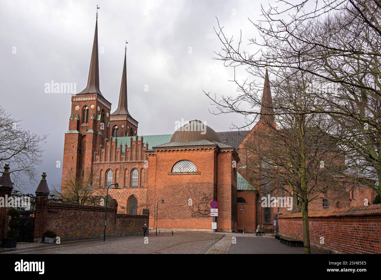 Winter Scenes at Roskilde, Denmark Stock Photo - Alamy