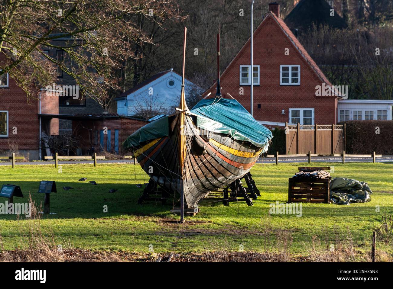 Winter Scenes at Roskilde, Denmark Stock Photo - Alamy