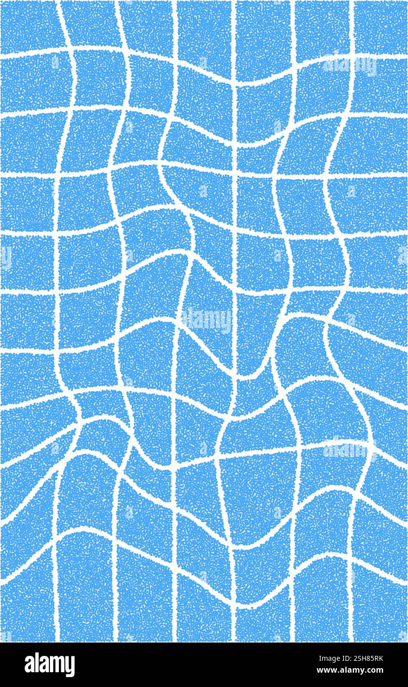 Y2k Grid Distortion grain grid. Noise Geometric background with a ...