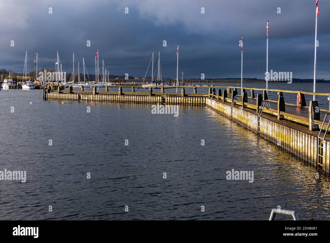 Winter Scenes at Roskilde, Denmark Stock Photo - Alamy