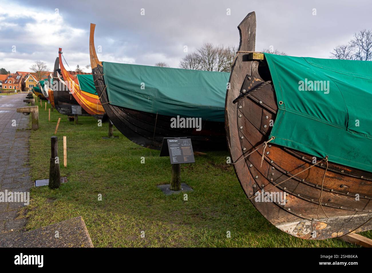 Winter Scenes at Roskilde, Denmark Stock Photo - Alamy