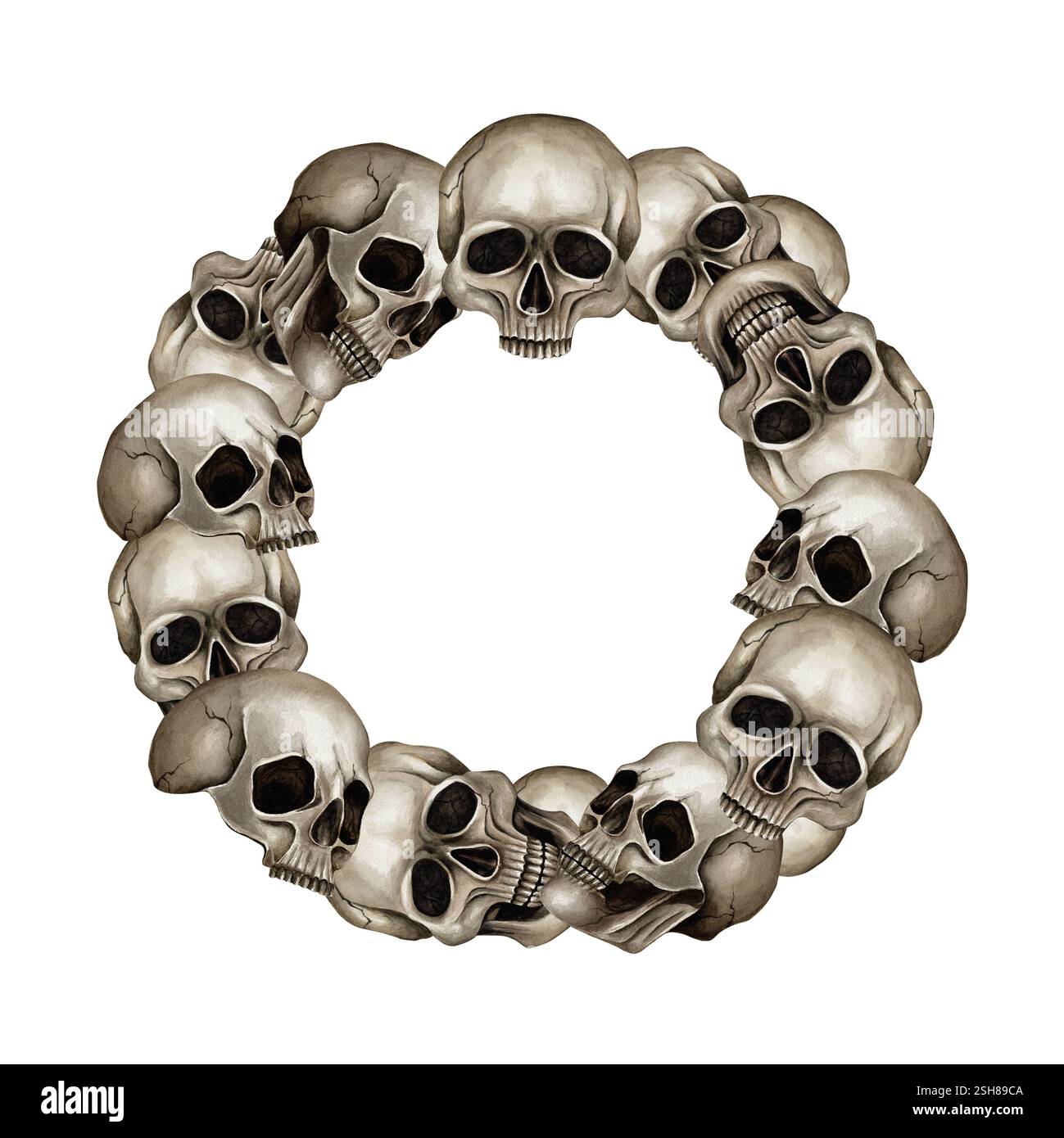 Gothic watercolor background hi-res stock photography and images - Alamy