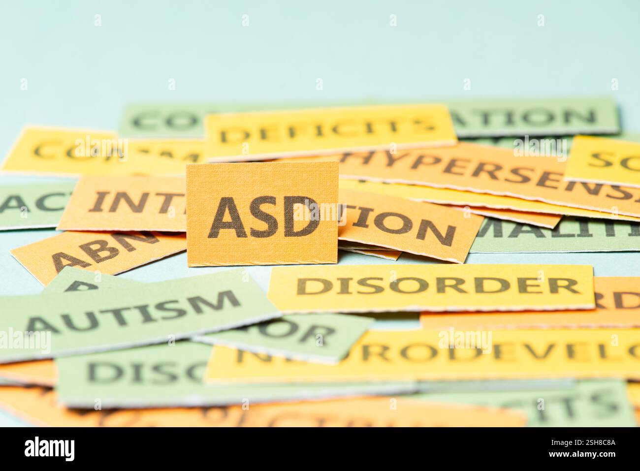 ASD autism neurodevelopmental spectrum disorder, deficits in social ...