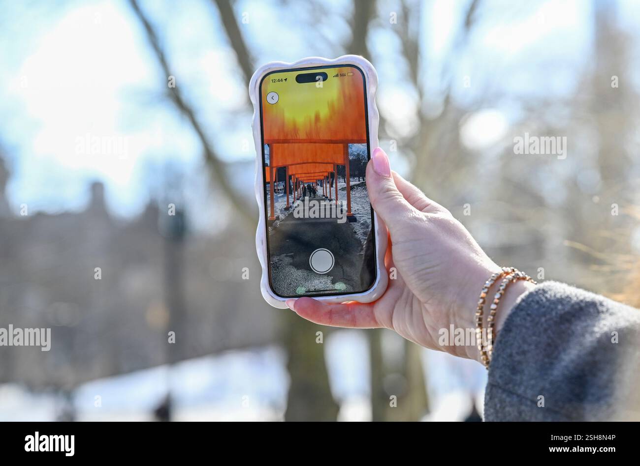 Christo and Jeanne-Claude Foundation's The Gates Augmented Reality ...